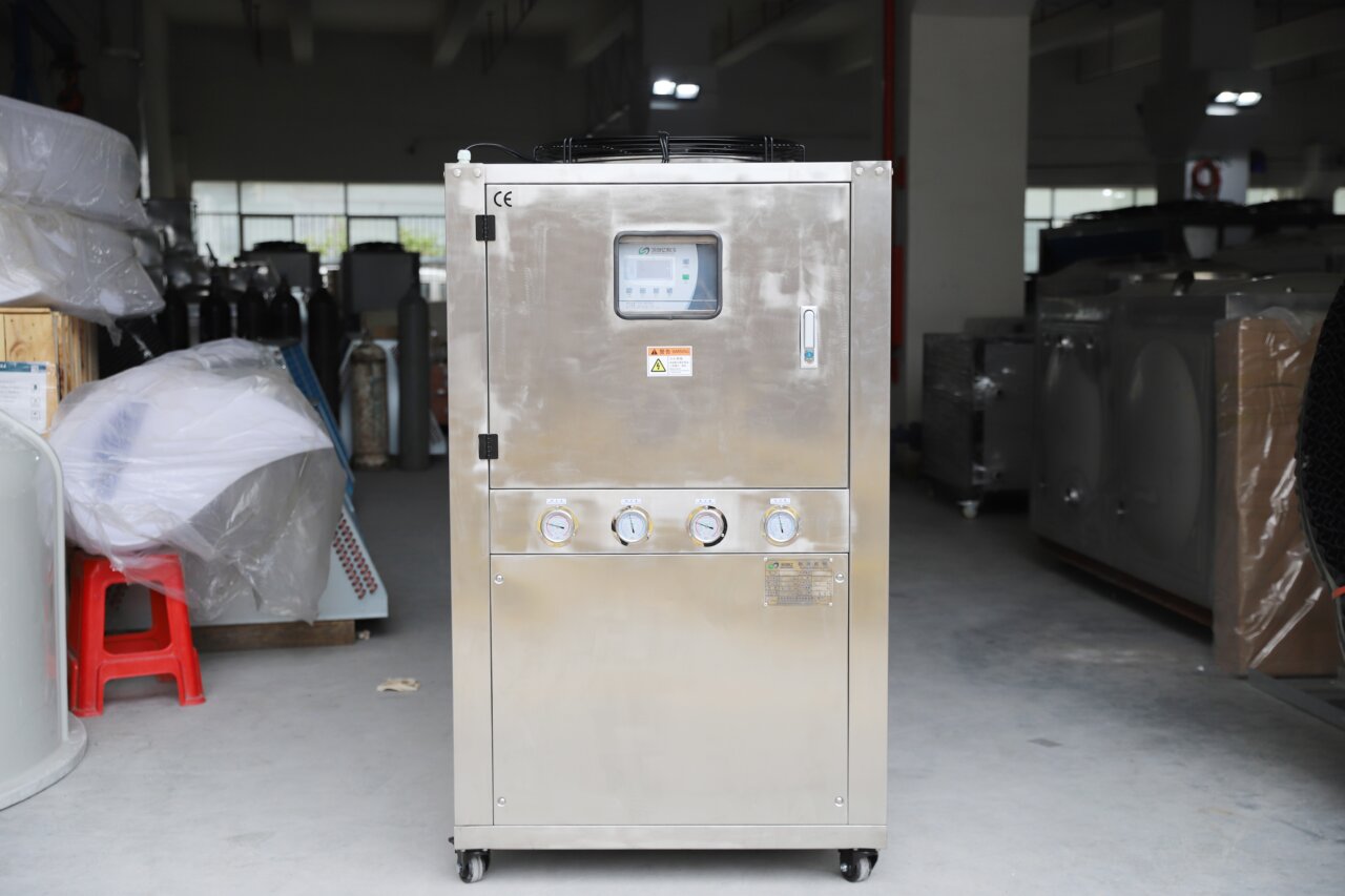 16 Ton Stainless Steel Cover Air-cooled Corrosion Resistant Chiller ...